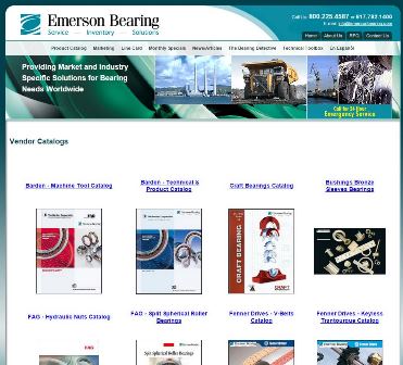 Vendor Catalogs Access | Emerson Bearing