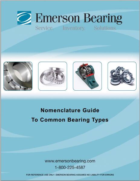 Bearing Basics | Emerson Bearing